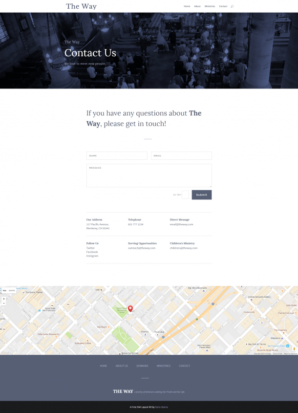 Church Layout Kit #1 for Divi | Quiroz.co
