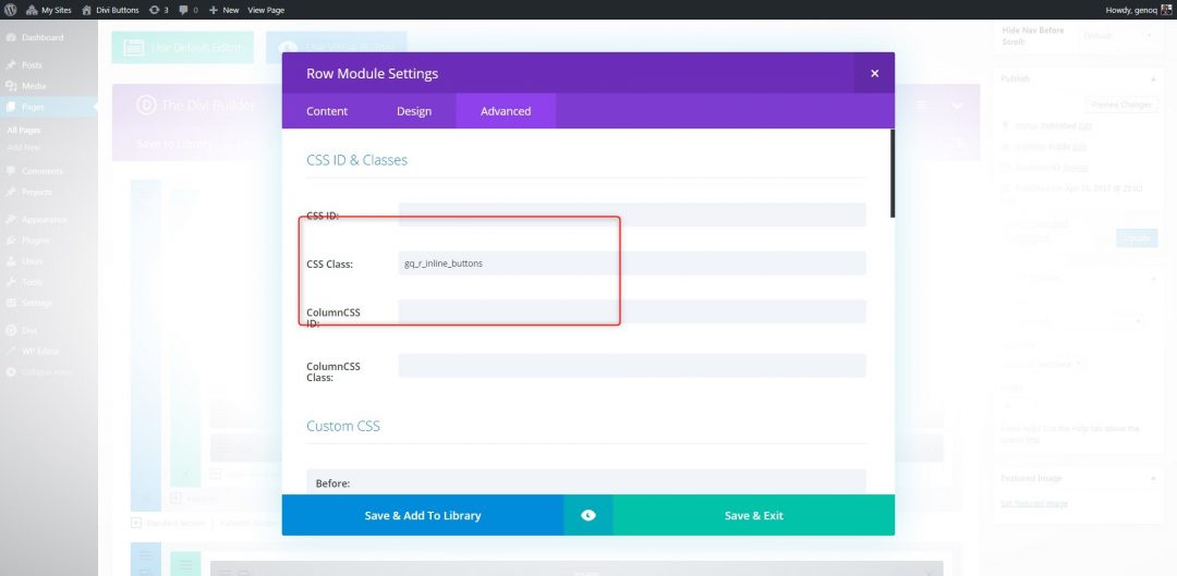 Inline Buttons | Quiroz.co